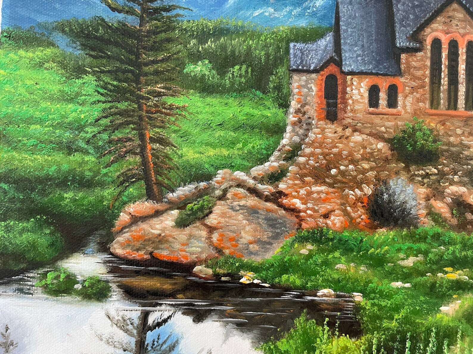 Commission Landscape Painting, Landscape Picture to Painting, Custom ...