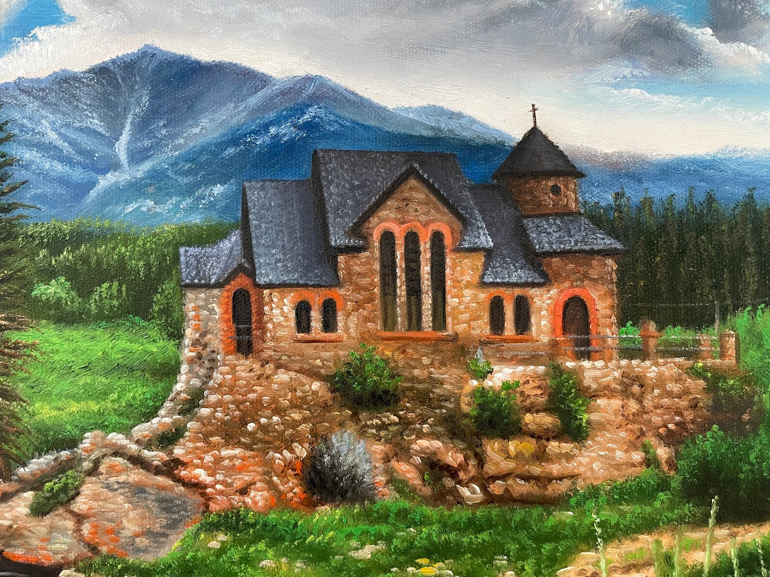 Commission Landscape Painting, Landscape Picture to Painting, Custom ...
