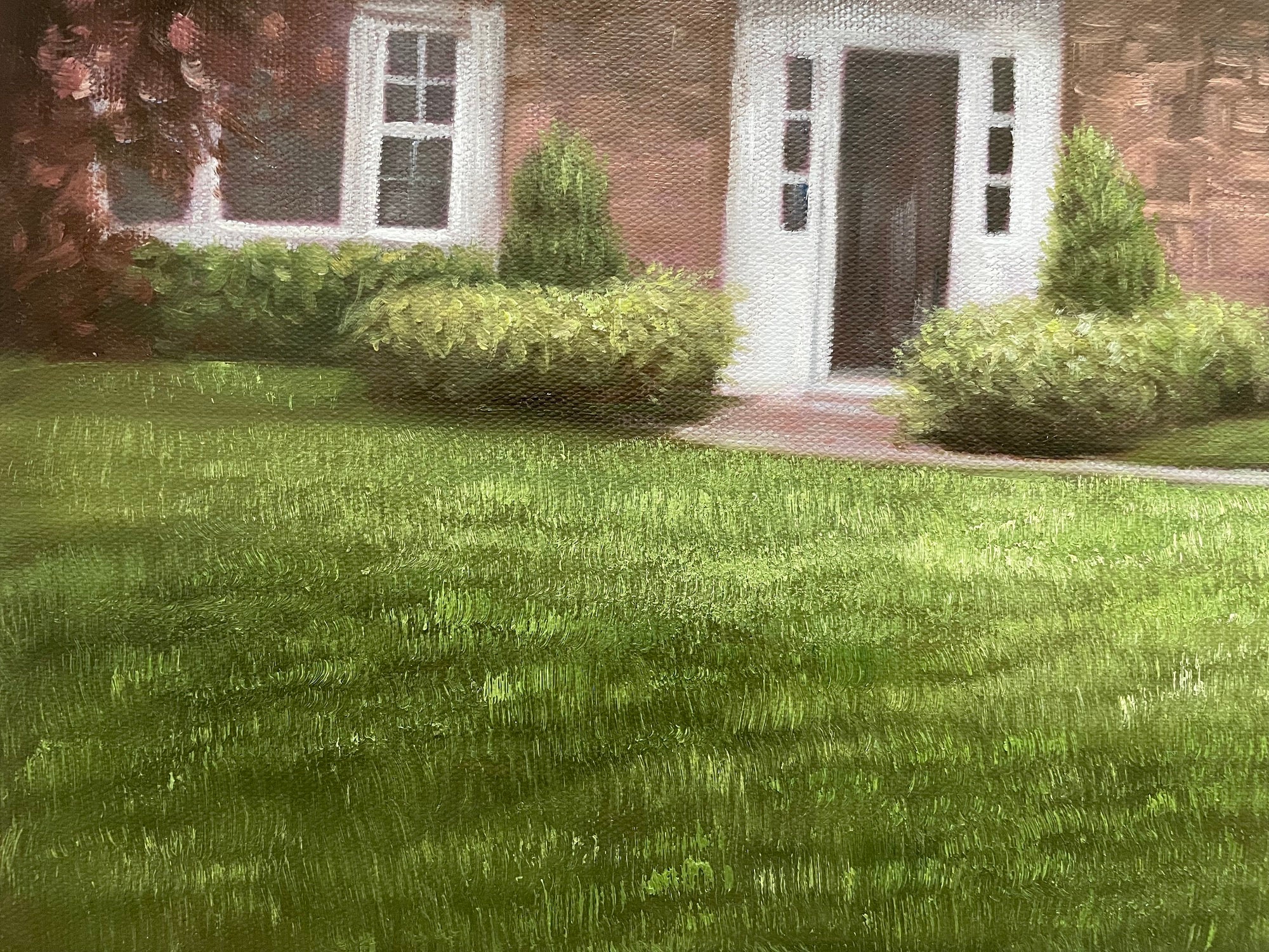 Custom House Painting From Photo, Commission House Portrait, Home ...