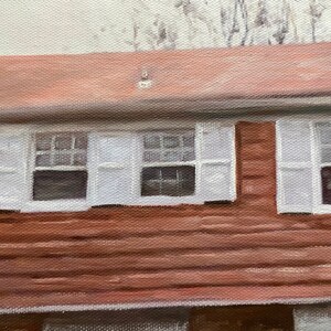 Custom House Painting From Photo, Commission House Portrait, Home ...