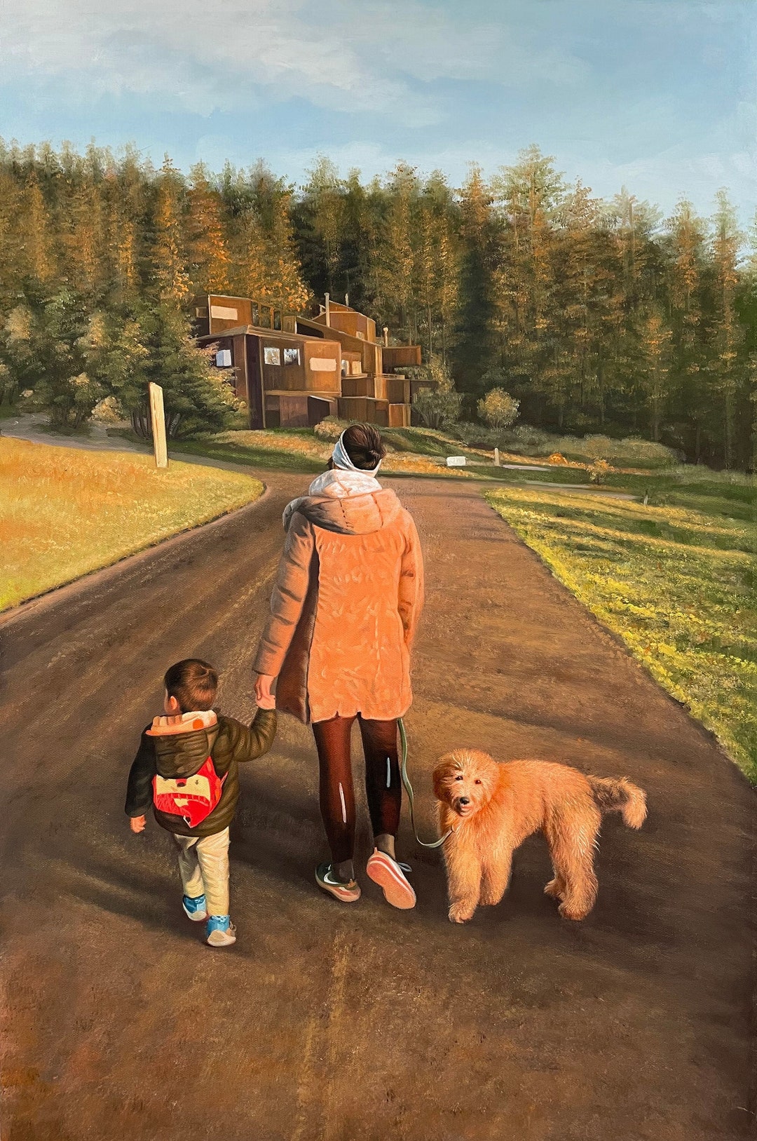 Commission Portrait Painting From Photo, Custom Oil Painting on Canvas ...