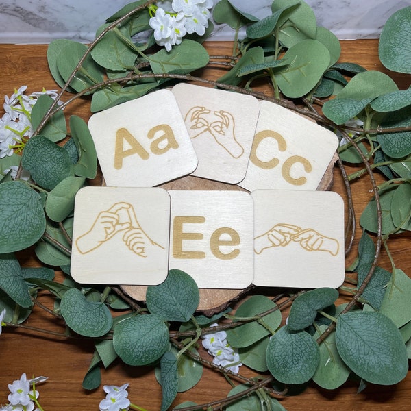 Auslan Alphabet - Etsy Australia