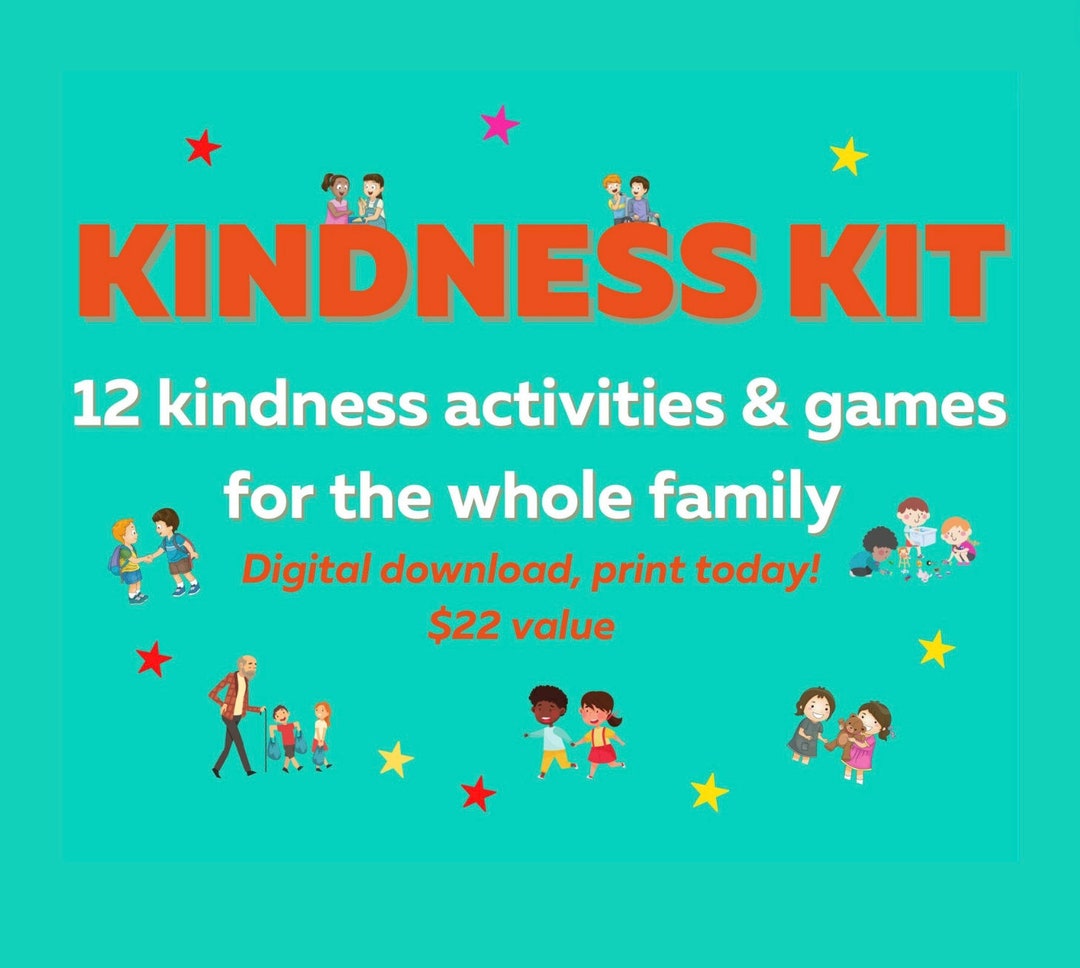 Kids Kindness Activities & Games Bundle * Great for Classrooms and ...