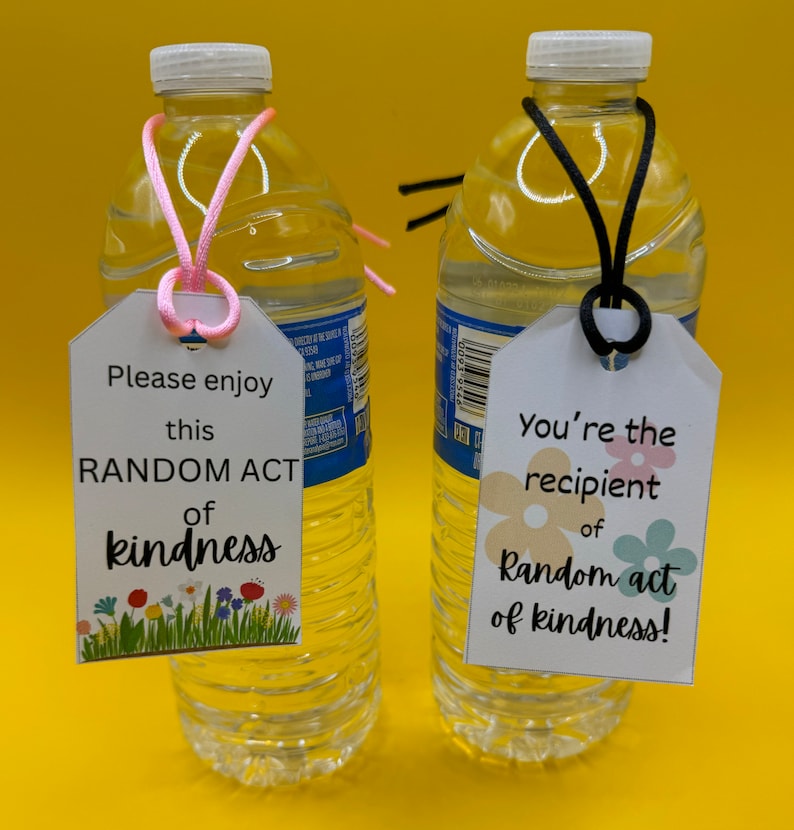 Printable Kindness Gift Tags * RAK RAOK Random Acts of Kindness Cards ...