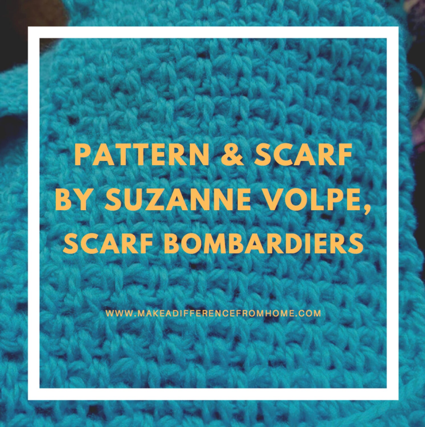 Volunteer Kit: Crochet a Simple Scarf Complete Kit Pattern Students ...