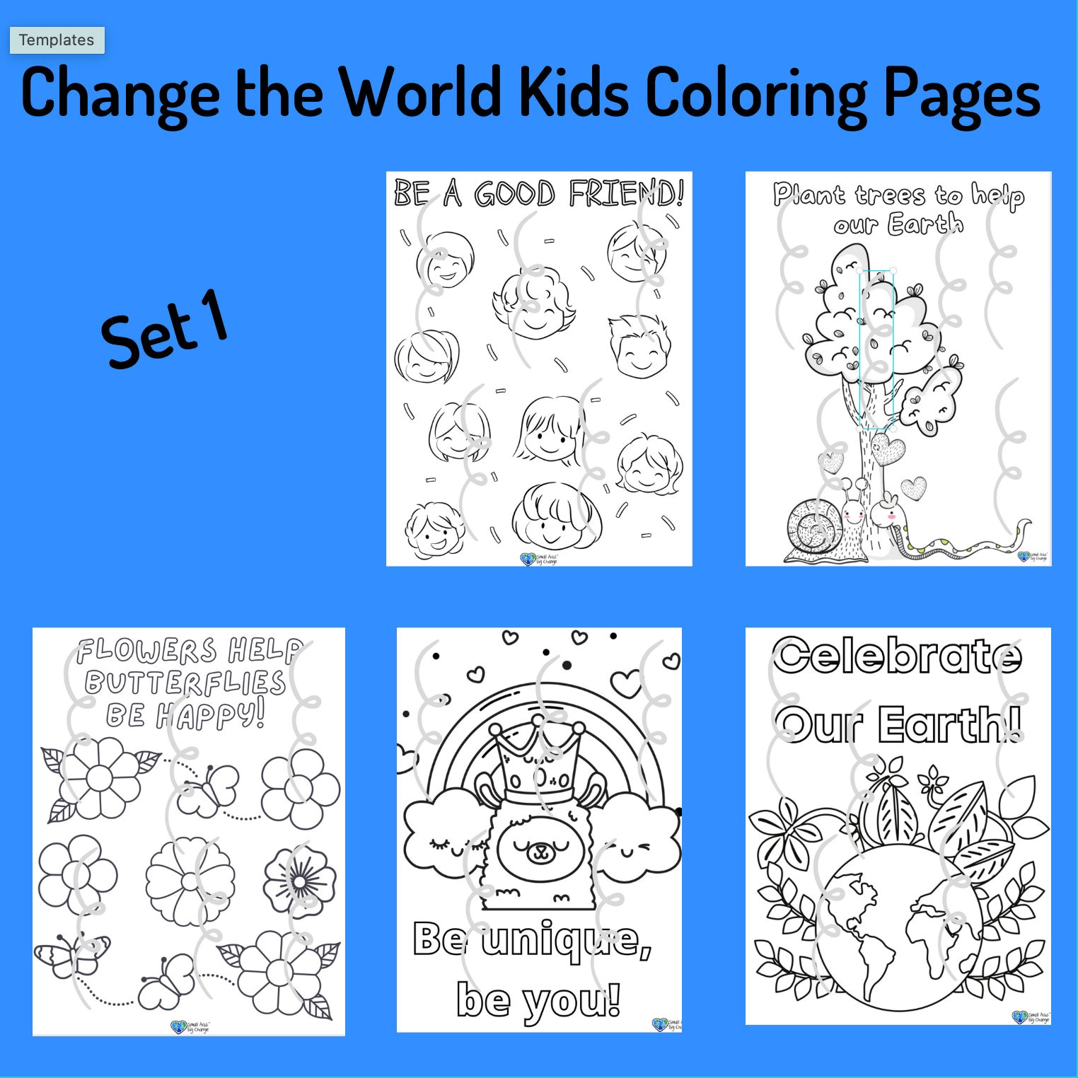 Friends Change Coloring Pages