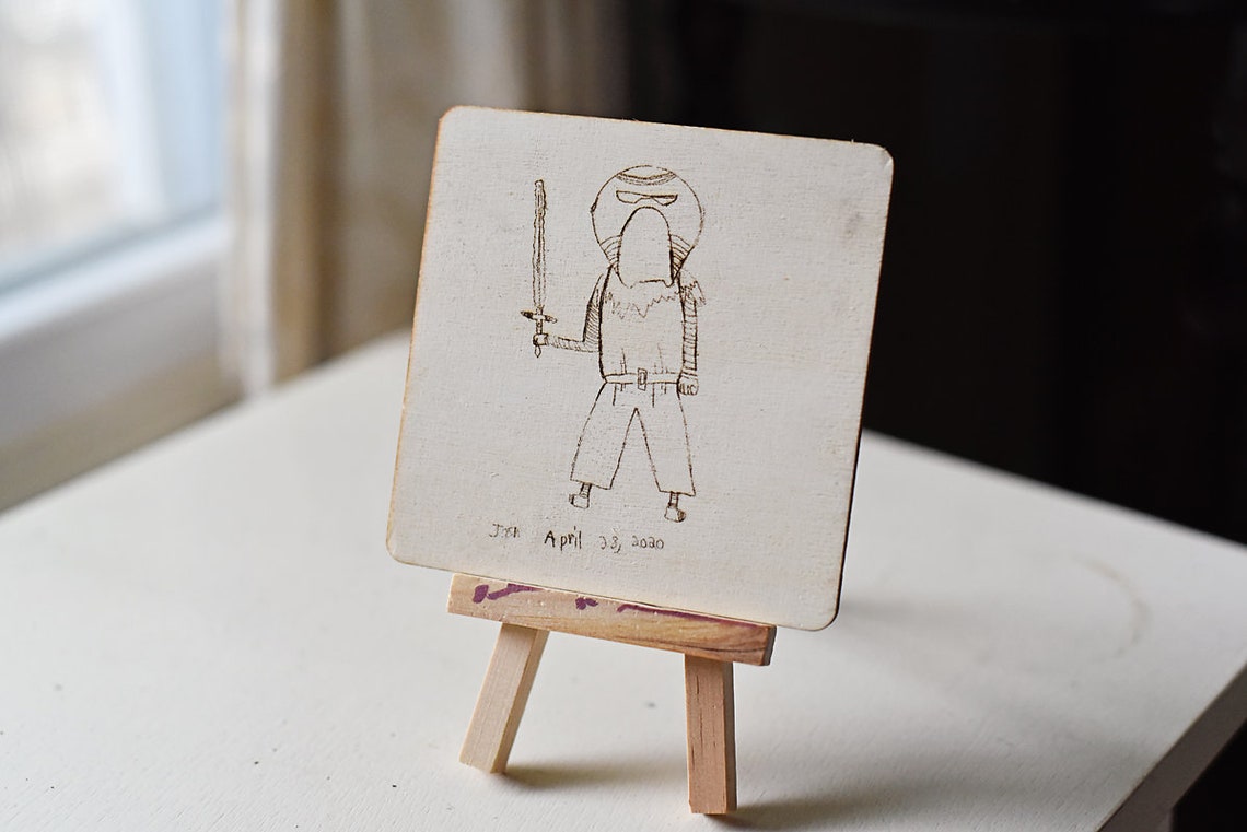 Customized Art With Kid's Drawing - Etsy