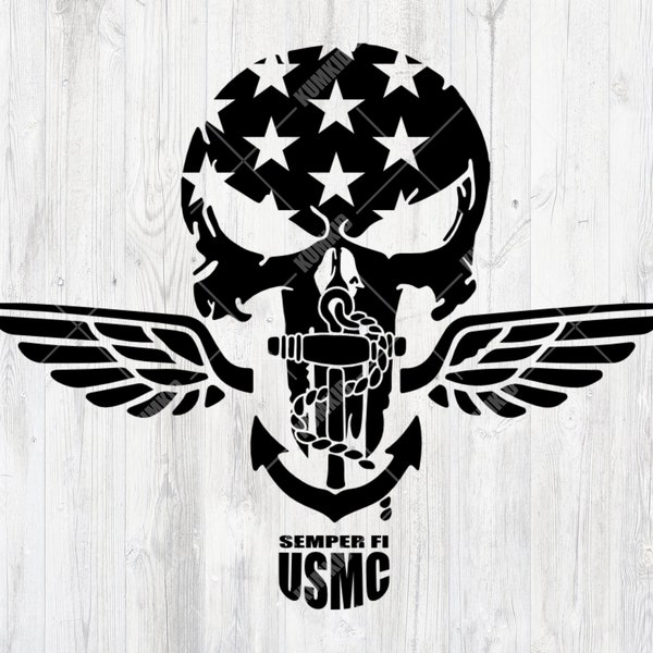 Usmc Svg - Etsy
