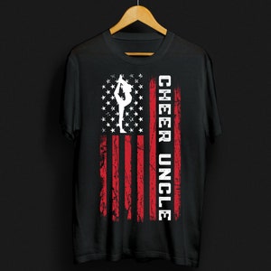 Cheer Uncle Svg, Cheer Usa Flag SVG, Cheerleader Svg, USA Flag Svg ...