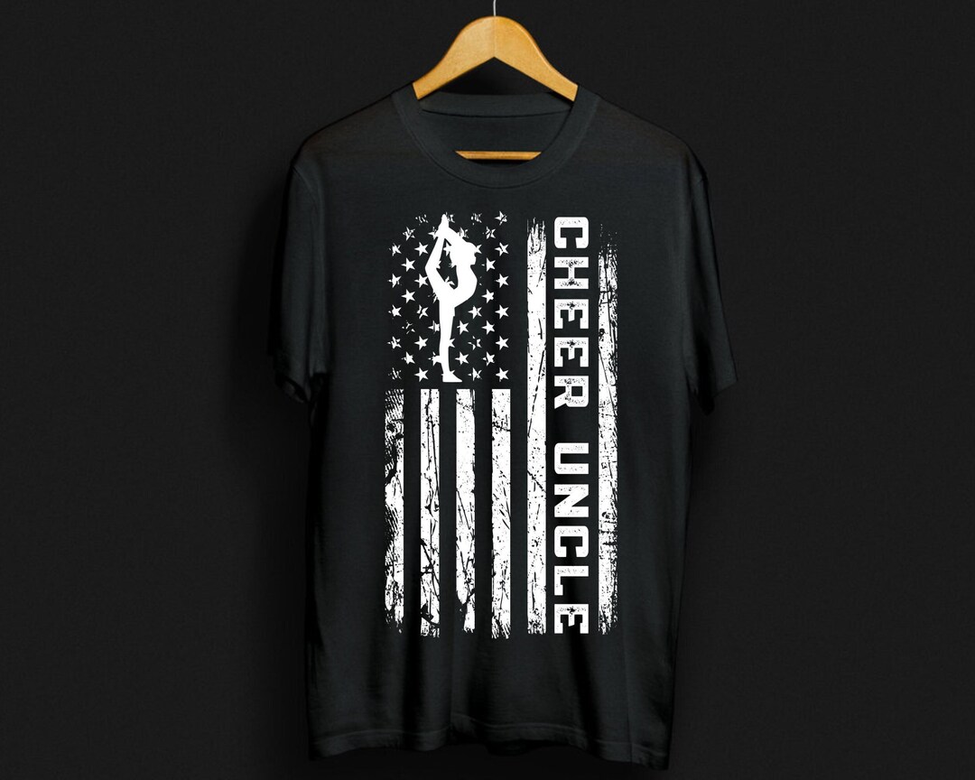 Cheer Uncle Svg, Cheer Usa Flag SVG, Cheerleader Svg, USA Flag Svg ...