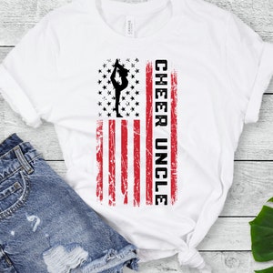 Cheer Uncle Svg, Cheer Usa Flag SVG, Cheerleader Svg, USA Flag Svg ...