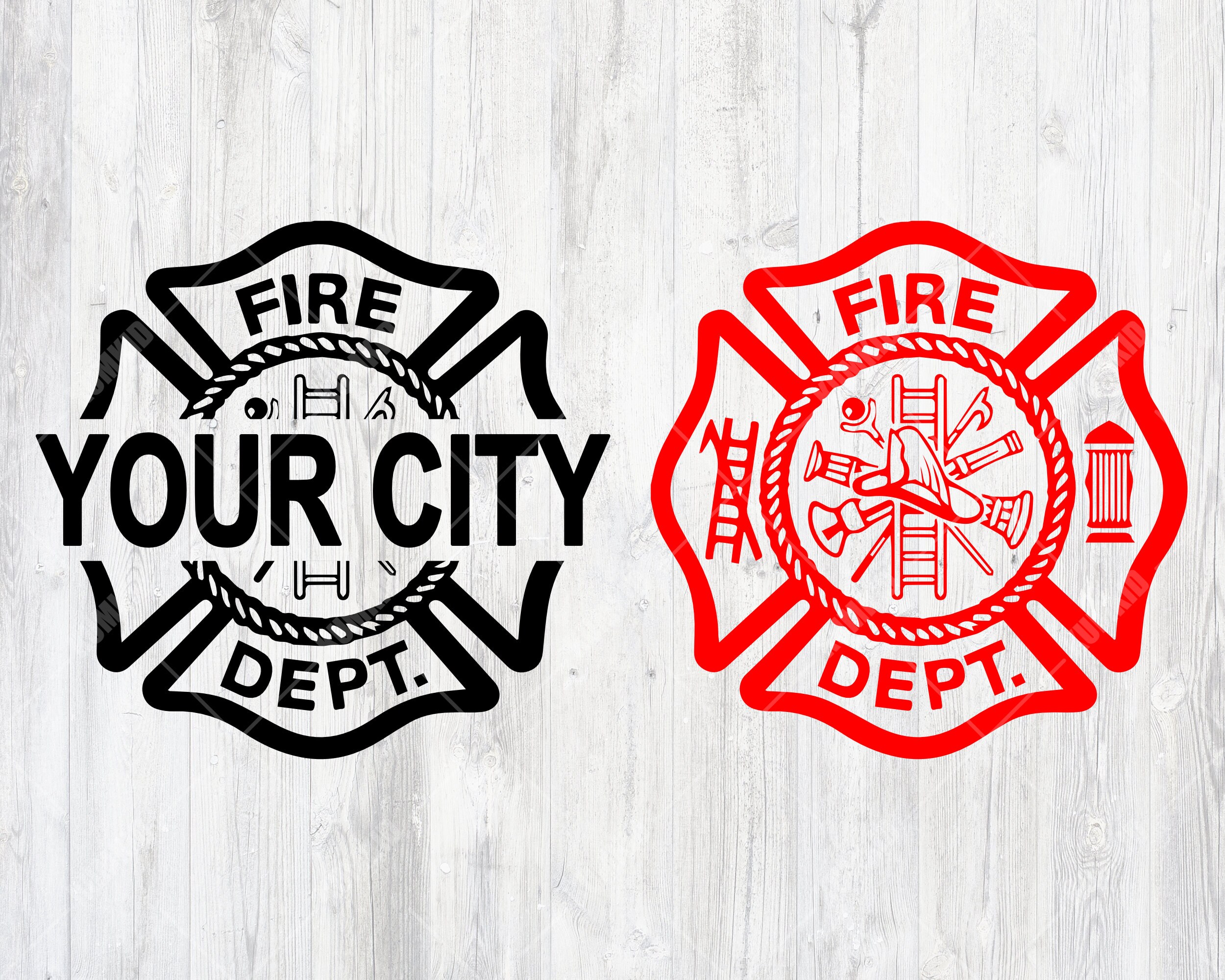 Volunteer Fire Department Logo