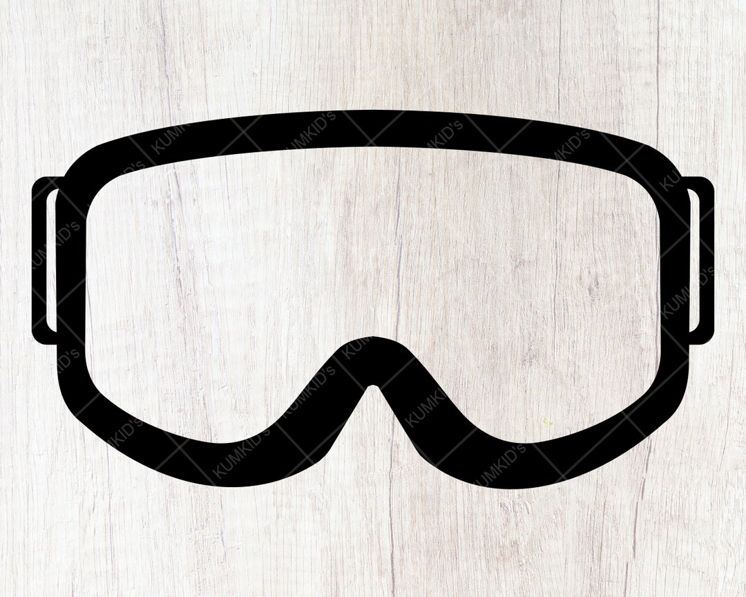 Goggles SVG, Mountain SVG File, Mountain Snow Goggles, Adventure, Cut ...