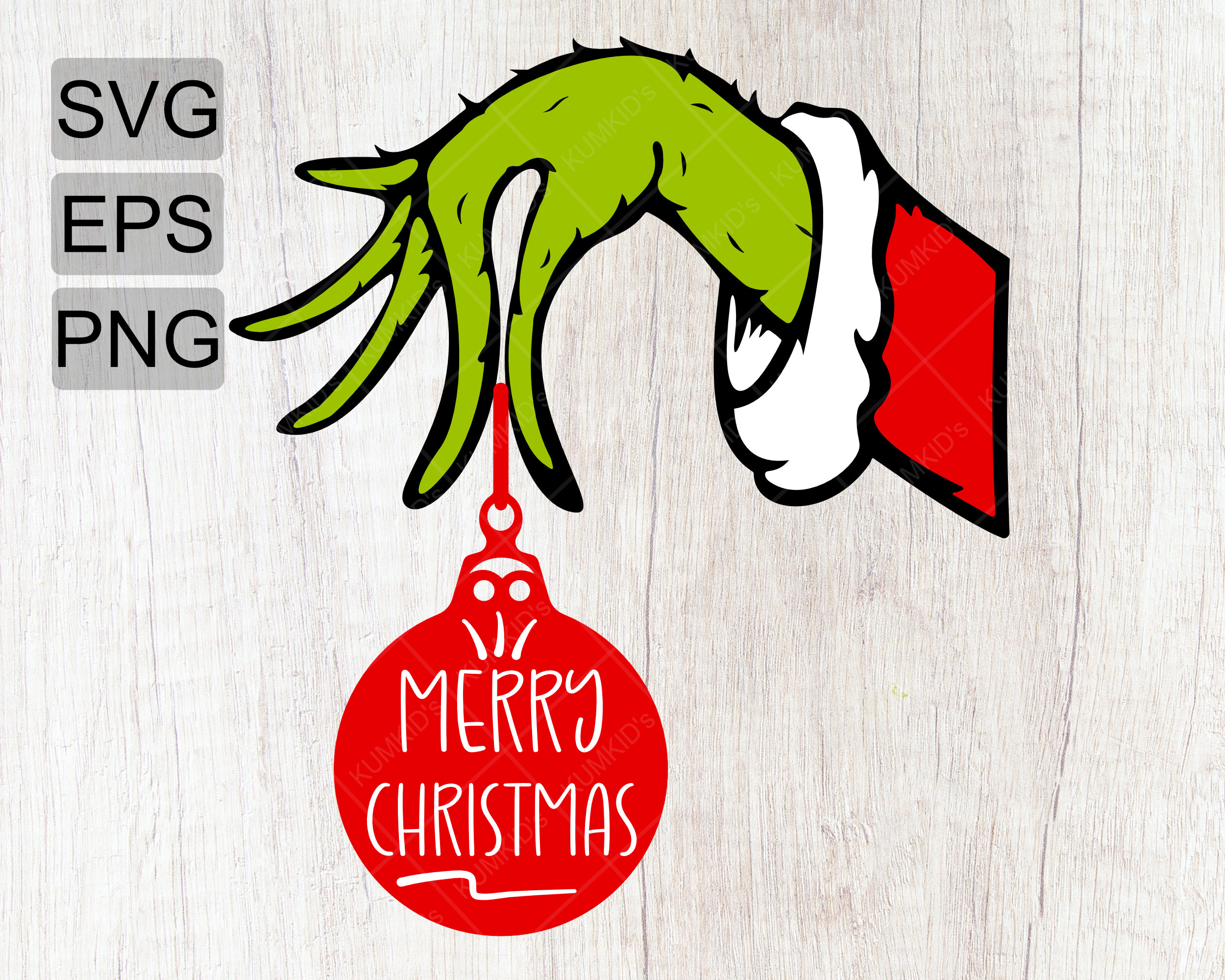 Grinch Hand Holding Ornament Svg Merry Grinchmas Svg Grinch Starbucks