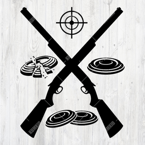 Skeet Shooting Svg - Etsy