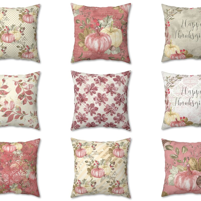 Fall Throw Pillows - Etsy