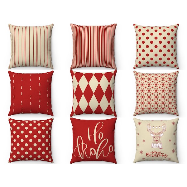 Outdoor Christmas Pillows - Etsy