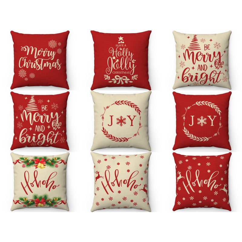Christmas Pillow Covers 22x22