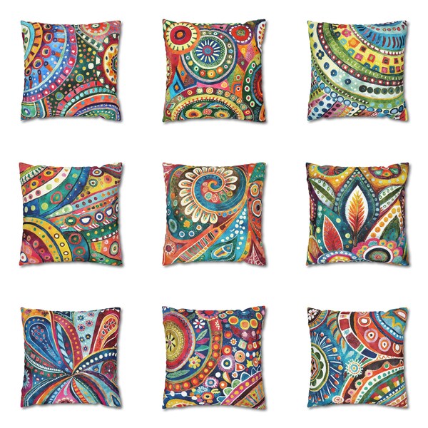 Colorful Pillows - Etsy