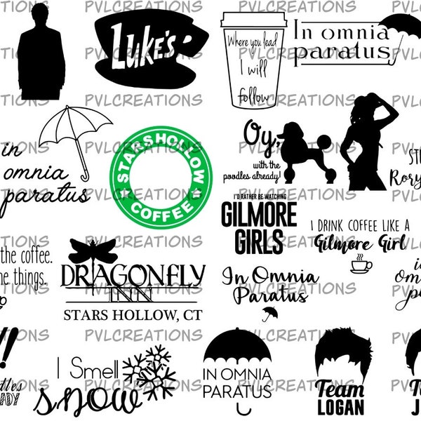 Gilmore Girl Font - Etsy