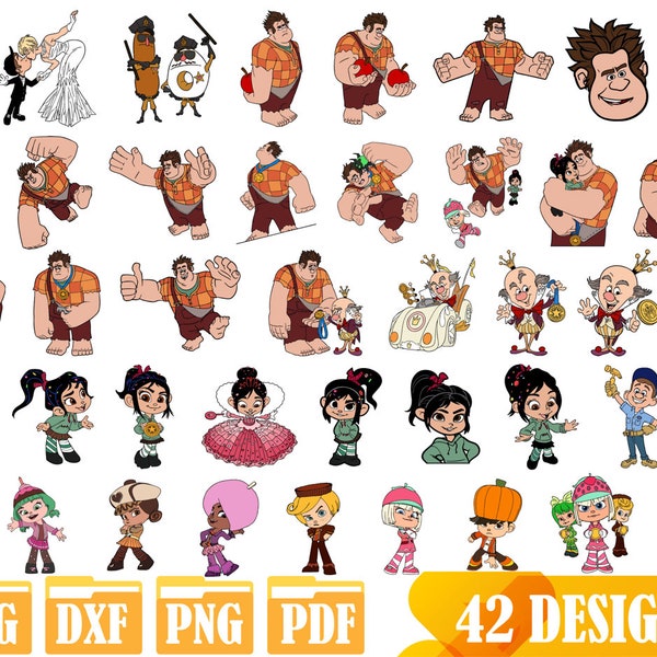 Wreck It Ralph Svg - Etsy