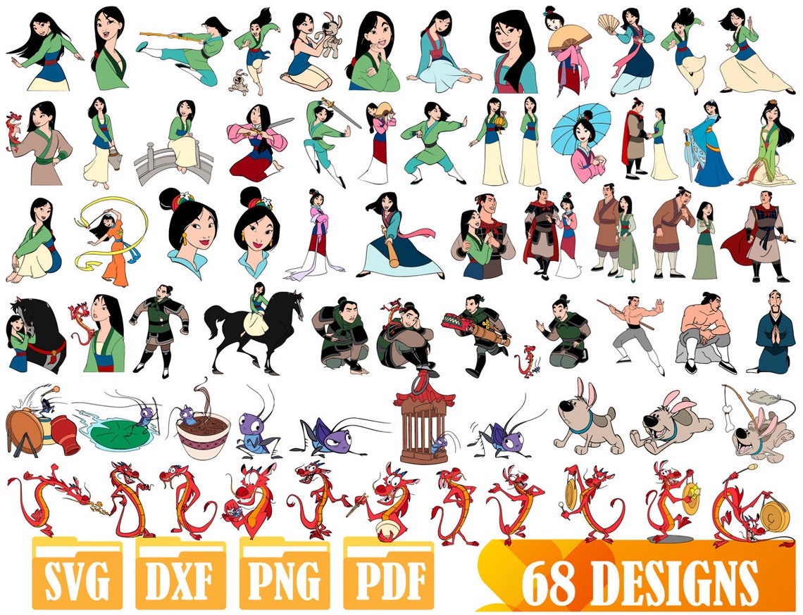 Easy to Use 68 High Quality Designs layered SVG DXF PNG - Etsy