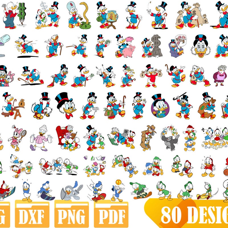 Scrooge Mcduck - Etsy