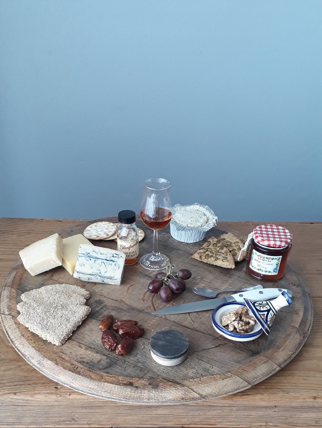 Whisky Barrel Cheese Board - Etsy