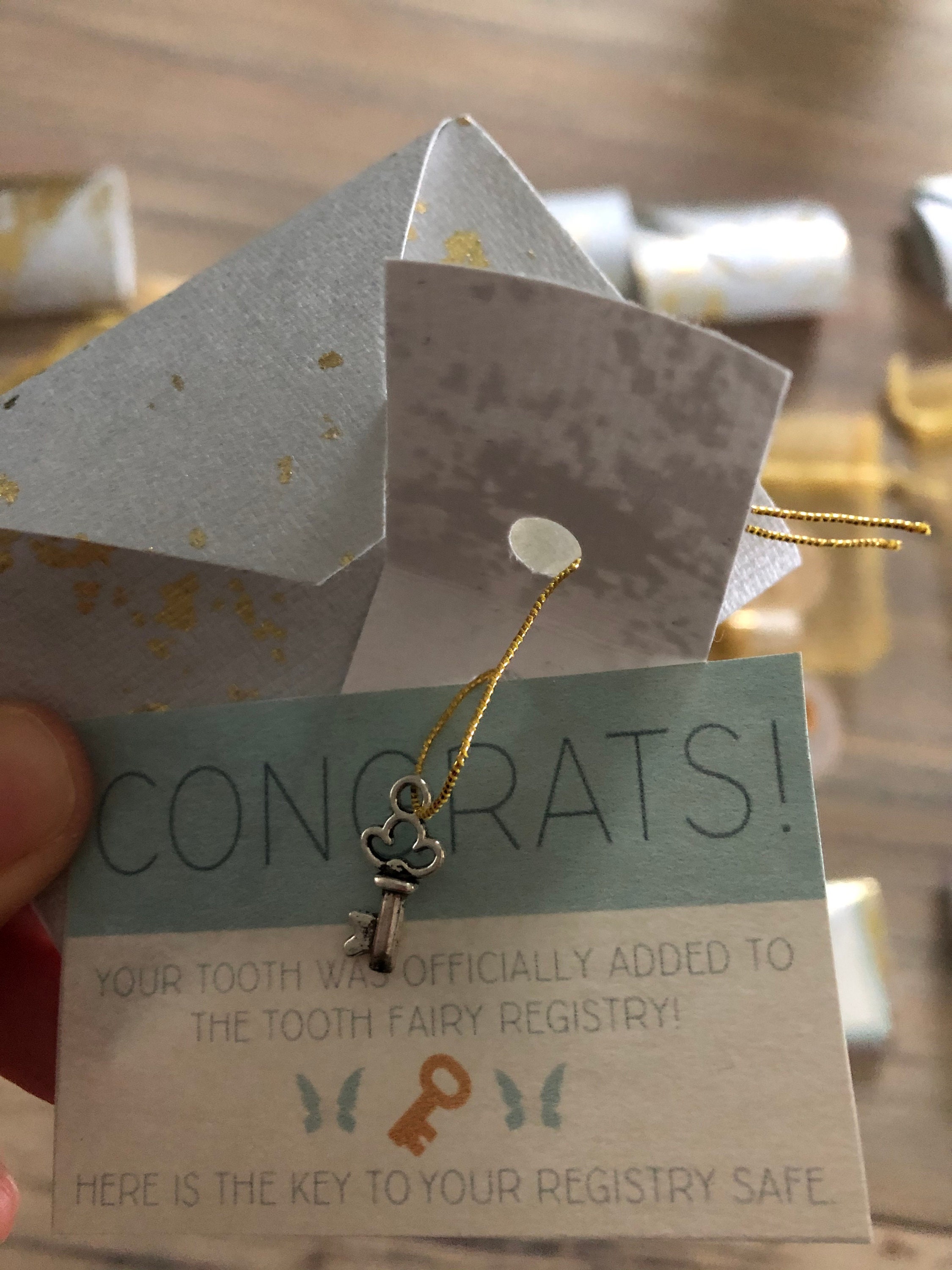 Gold Wiggle: Tooth Fairy Registry - Etsy