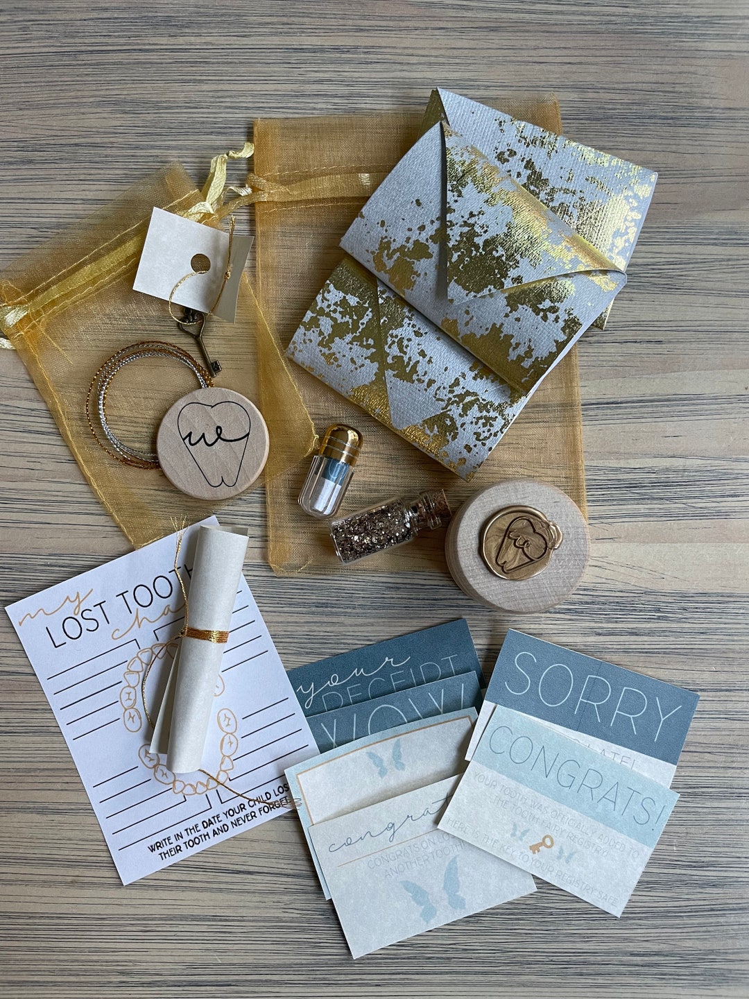 Gold Wiggle: Tooth Fairy Registry - Etsy