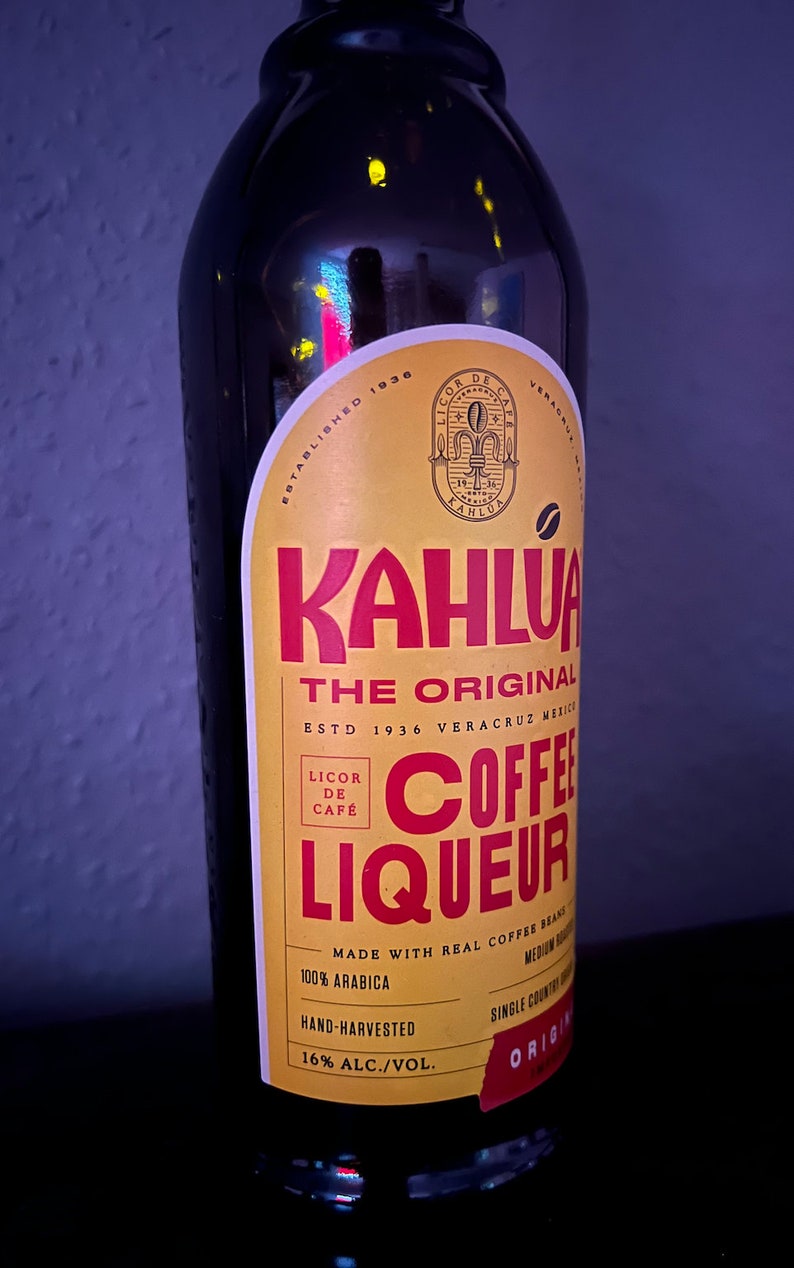 Spirit Sigil Solar Bottle Light KAHLUA COFFEE - Etsy