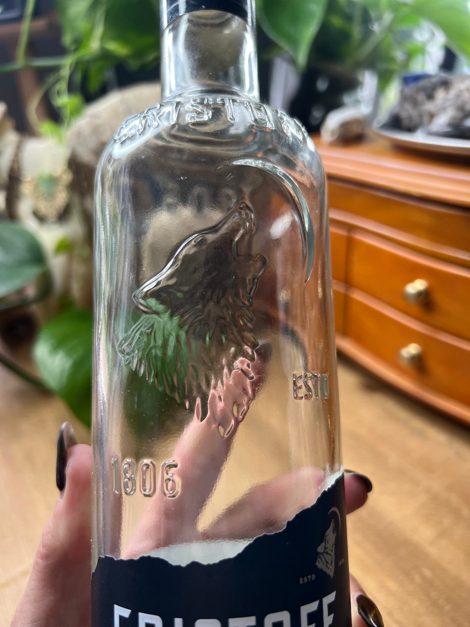 Spirit Sigil Solar Bottle Lights ERISTOFF VODKA - Etsy