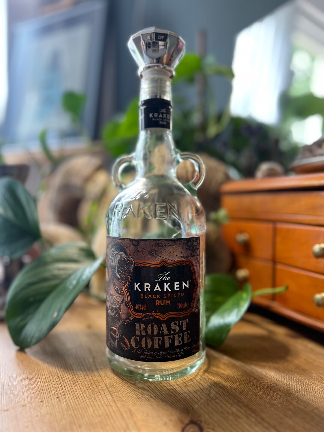 Spirit Sigil Solar Bottle Light KRAKEN BOTTLE - Etsy