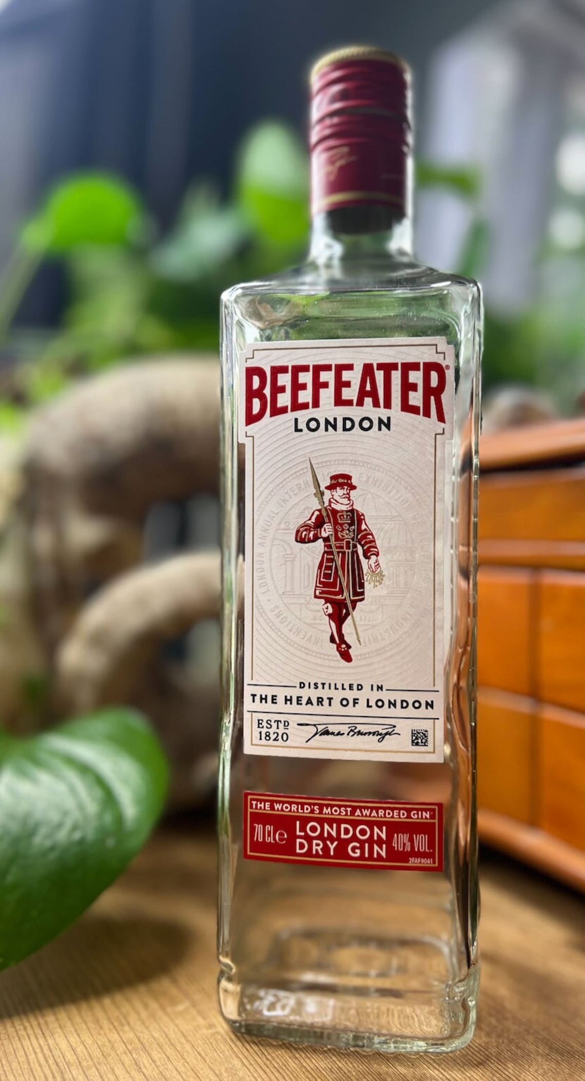 Spirit Sigil Solar Bottle Lights BEEFEATER GIN - Etsy