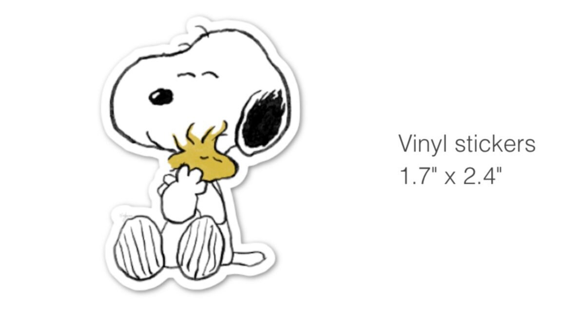 Snoopy Sticker | Etsy