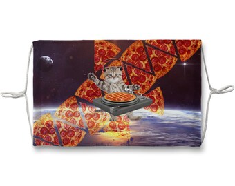 Pizza Face Mask - Etsy