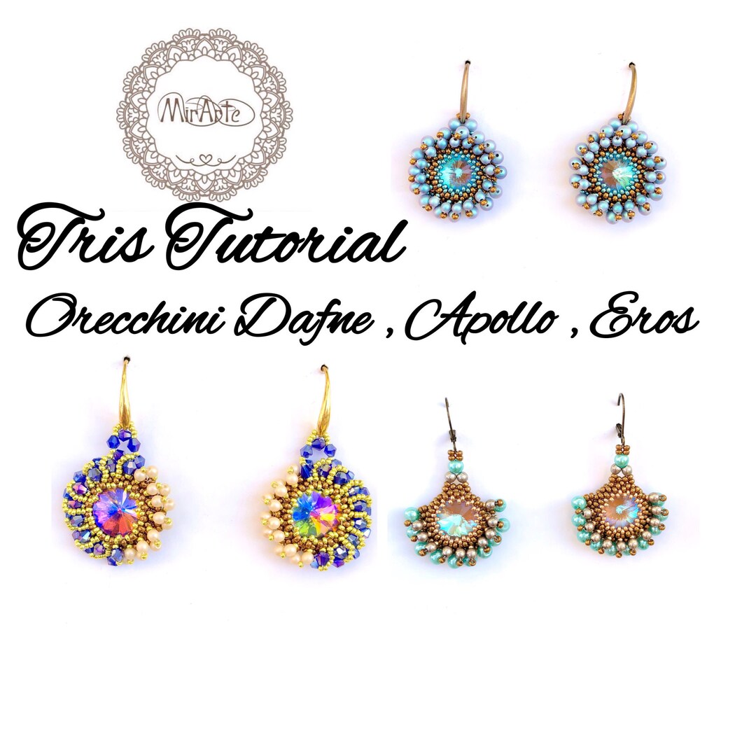 Tris Pdf Patterns Daphne, Apollo, Eros - Etsy