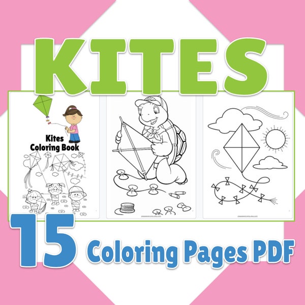 Printable Kite - Etsy