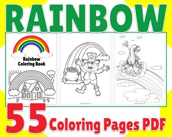 Happy Birthday Activity Coloring Book for Kids Digital Files - Etsy
