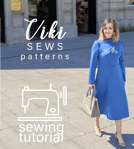 Vikisews Free Pattern Iris Dress Viki Sews Sewing Pattern. Size 6 24.