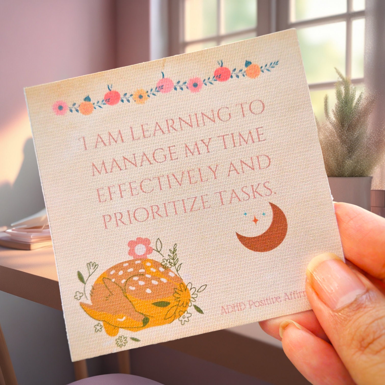 20 Cottagecore ADHD Affirmation Cards Embrace Positivity in Charming ...