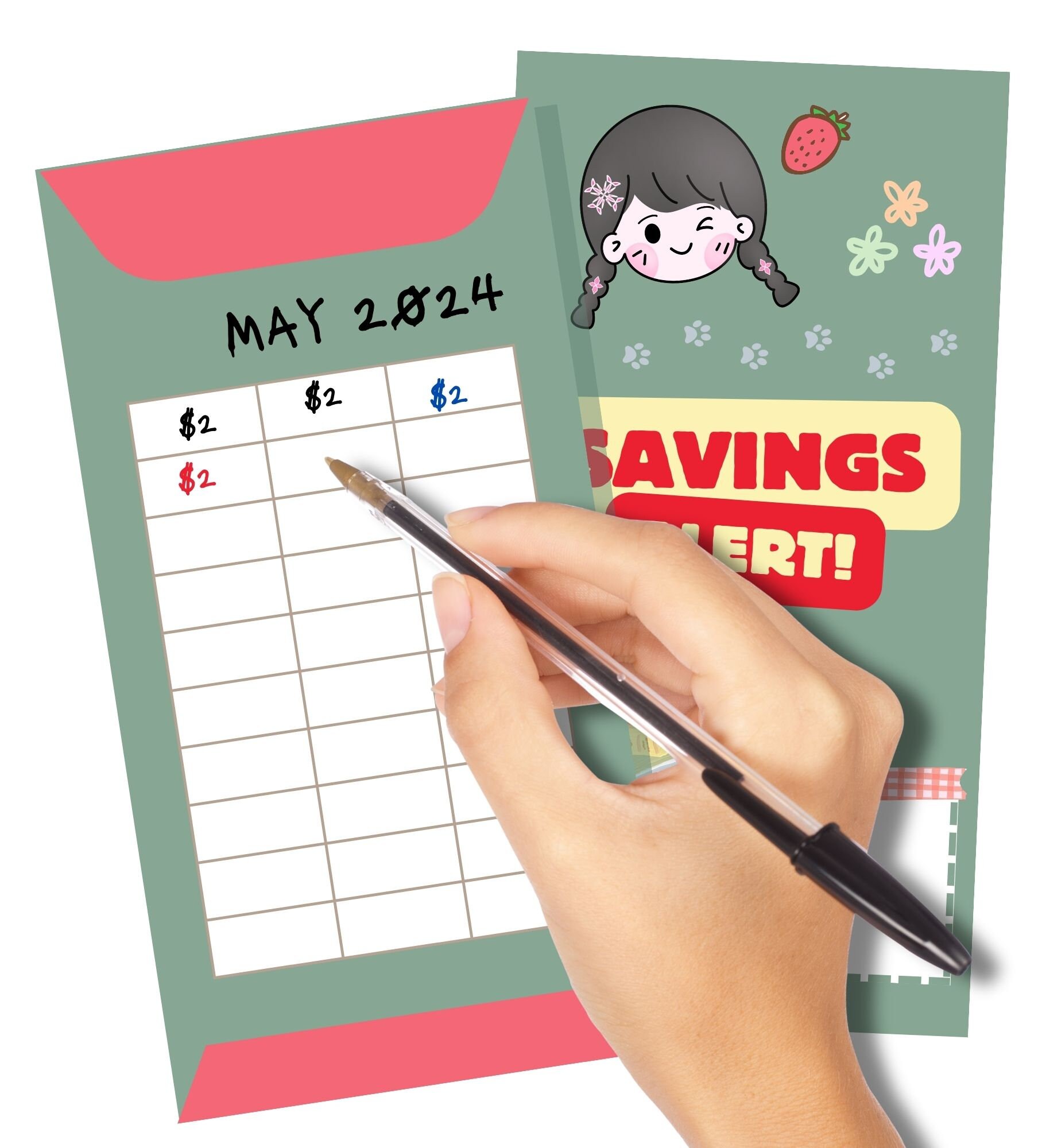 Printable Money Envelopes, Budgeting Tools, Savings Tracker, Cash ...