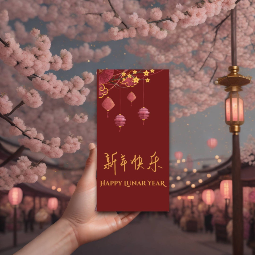 5 Elegant Red Envelope Designs for Family and Friends, Sophisticated ...