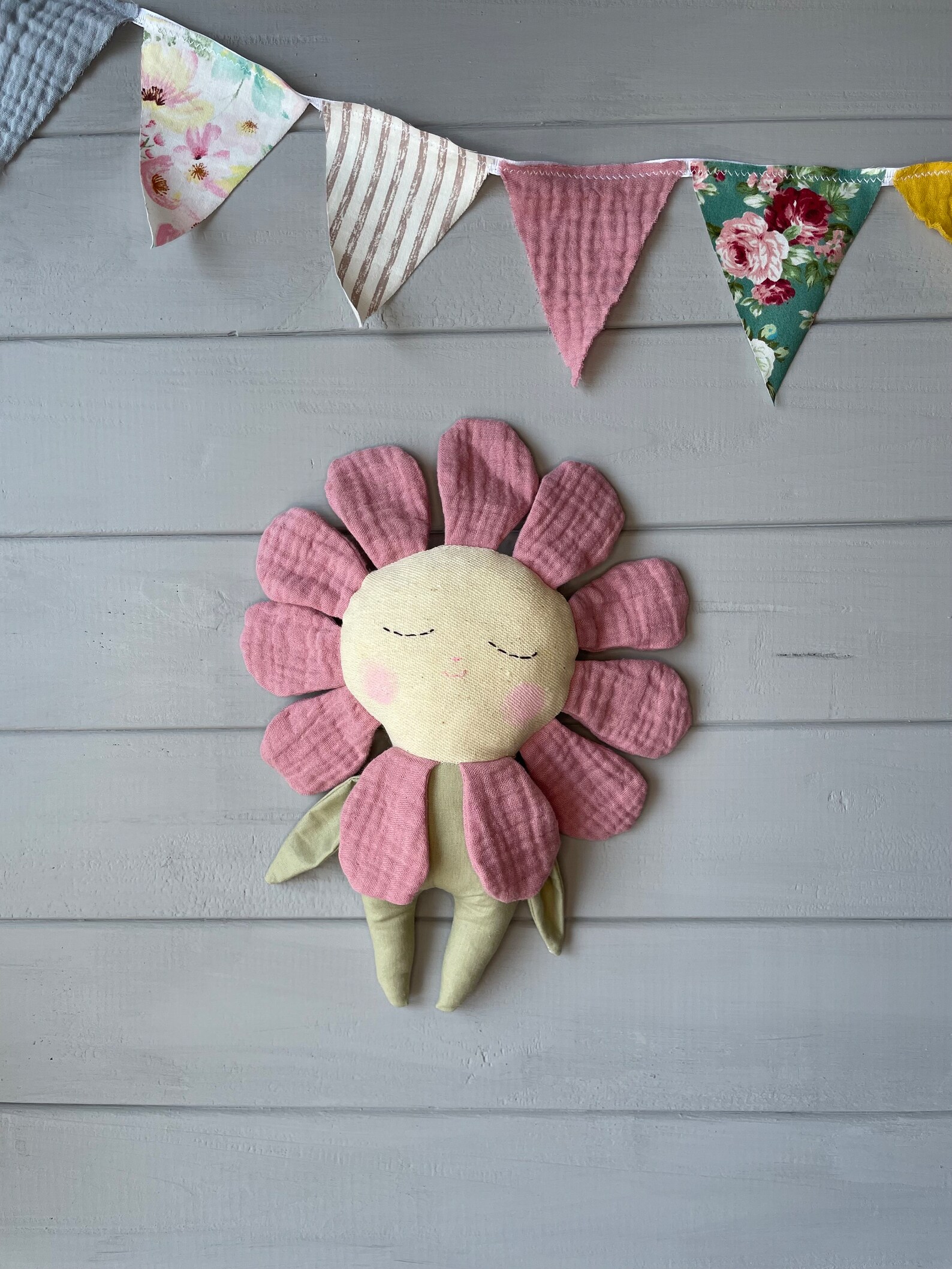 Stuffed Flower Doll Rag Doll Sewing Pattern Toy Pdf Cuddly - Etsy