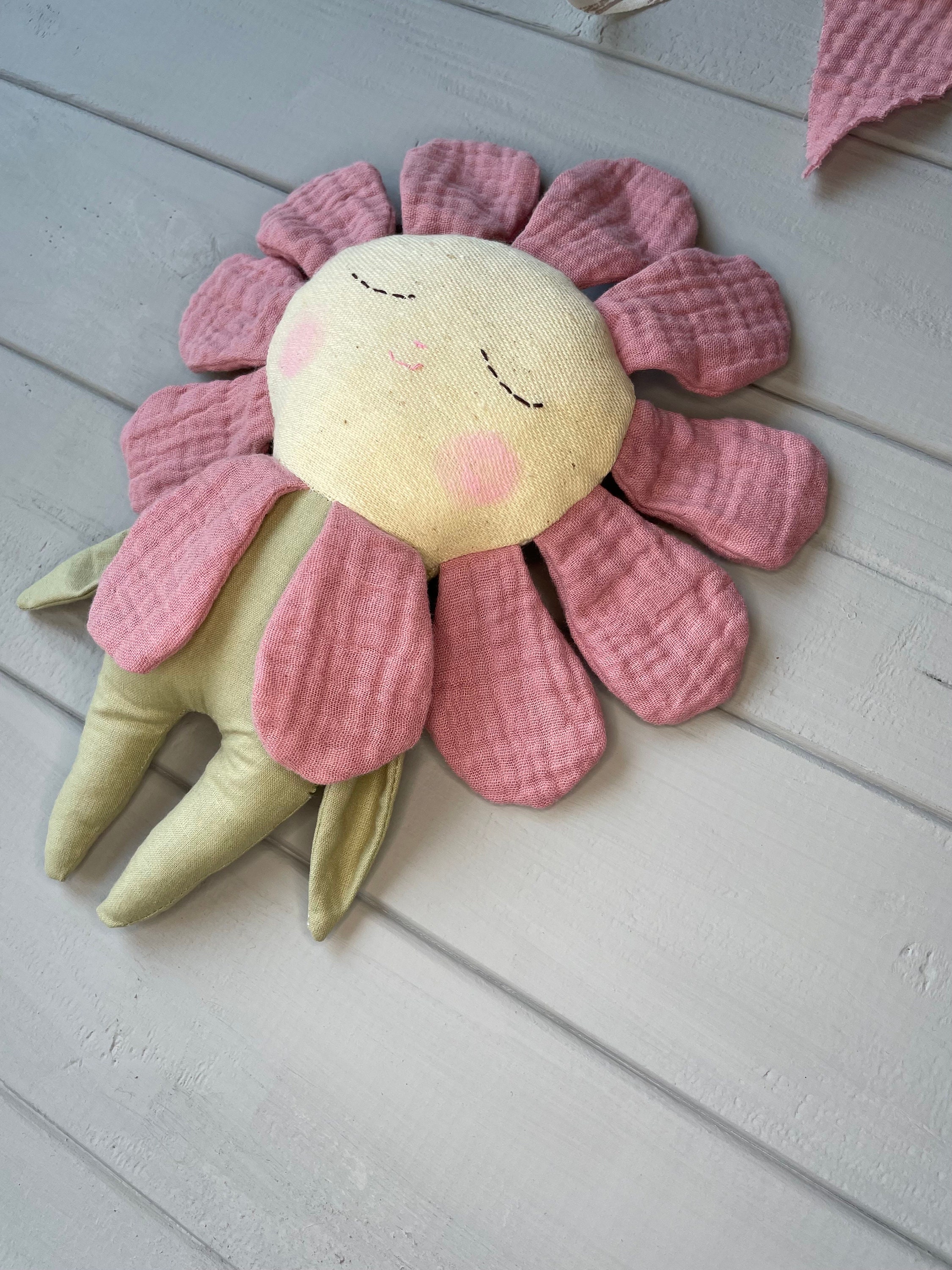 Stuffed Flower Doll Rag Doll Sewing Pattern Toy Pdf Cuddly - Etsy