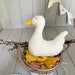 Duck Pdf Pattern and Tutorial, Linen Duck Sewing Tutorial, Stuffed ...