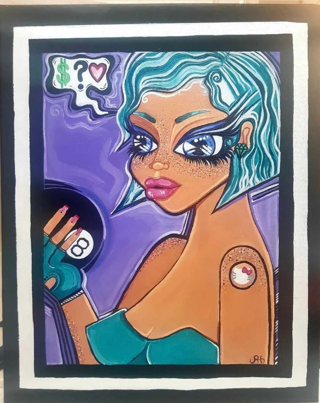 Original Character Painting - Etsy