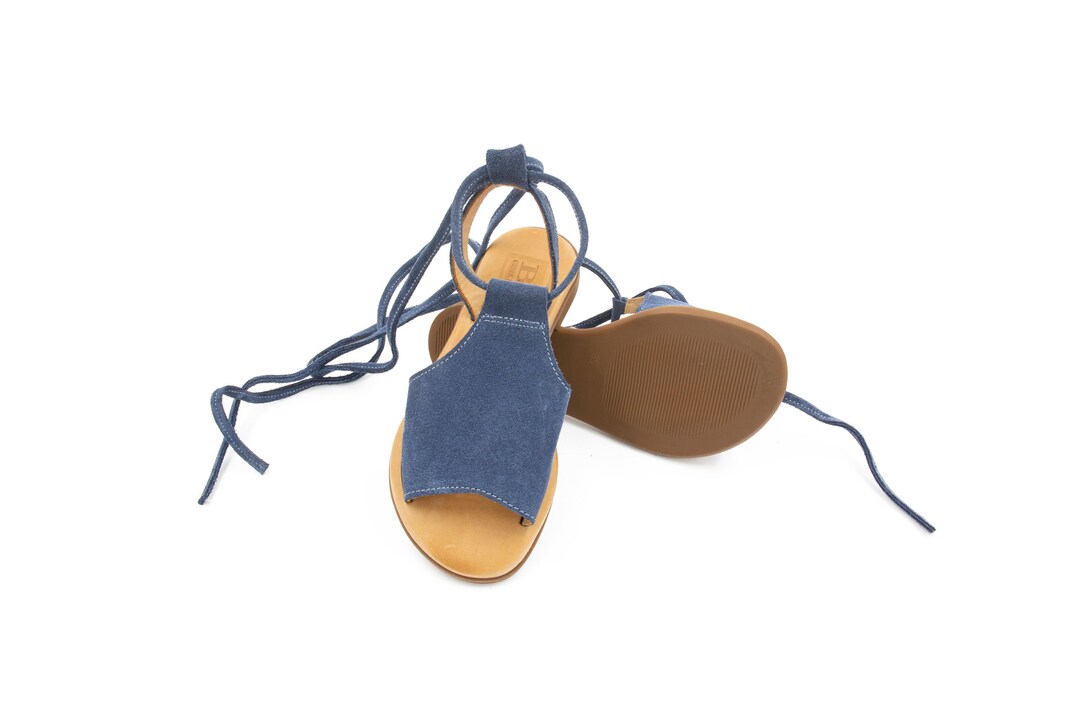 Light Blue Women Sandals, Modern Light Blue Sandals, Women Sandals ...
