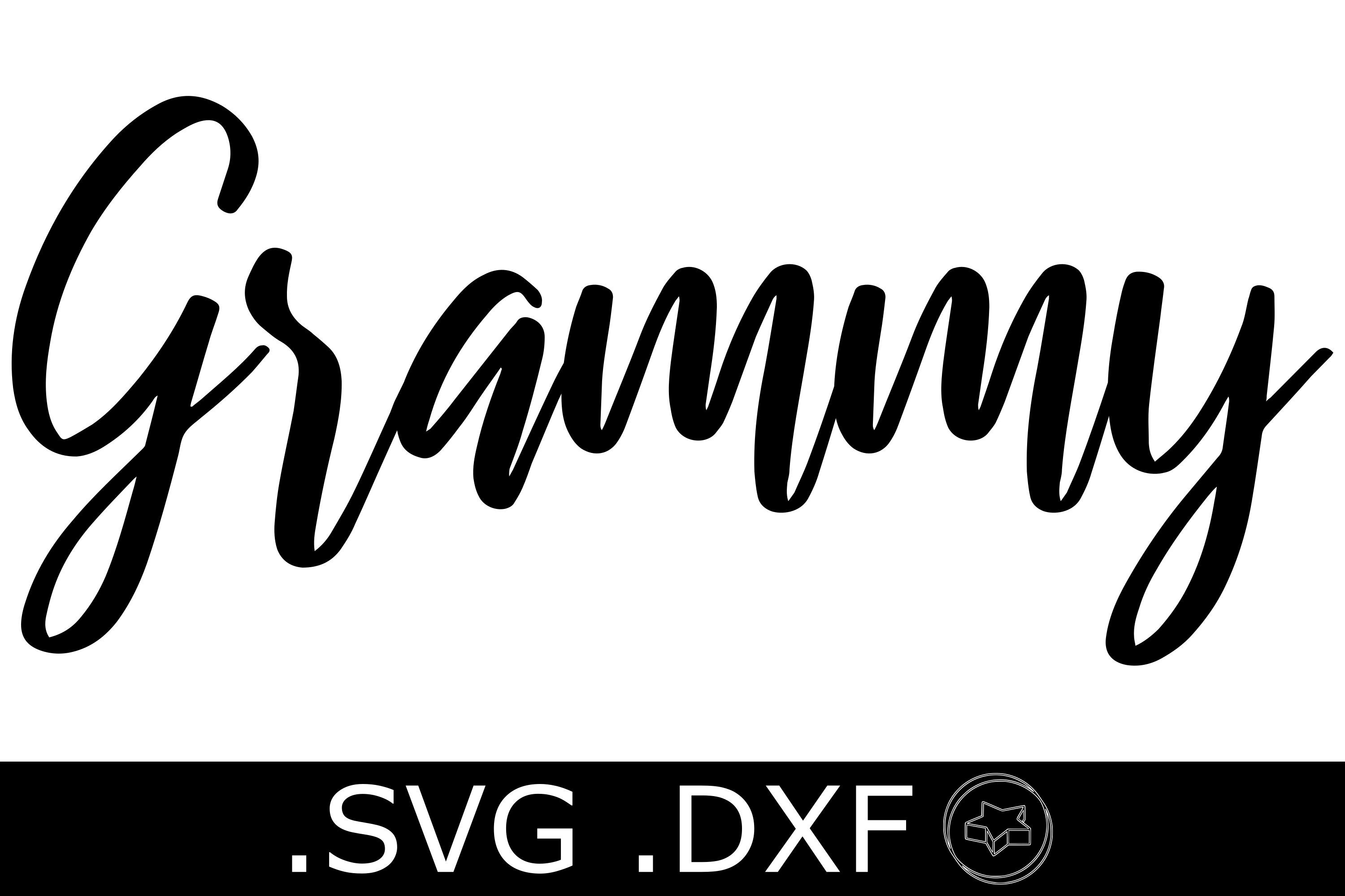 Grammy SVG and DXF File Grammy Shirt Design Mother's Day Shirt Idea ...