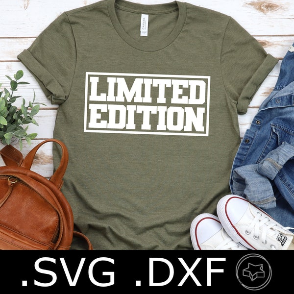 Limited Edition Svg - Etsy